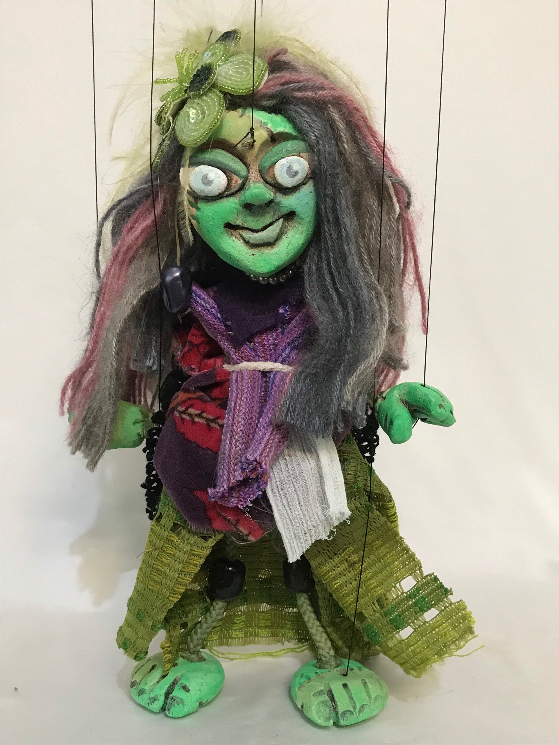 Dead Jenny Zombie Marionette Puppet - Patchwork Undead Character | The ...